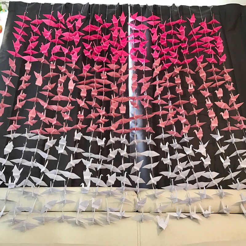 Pink Cranes - Etsy