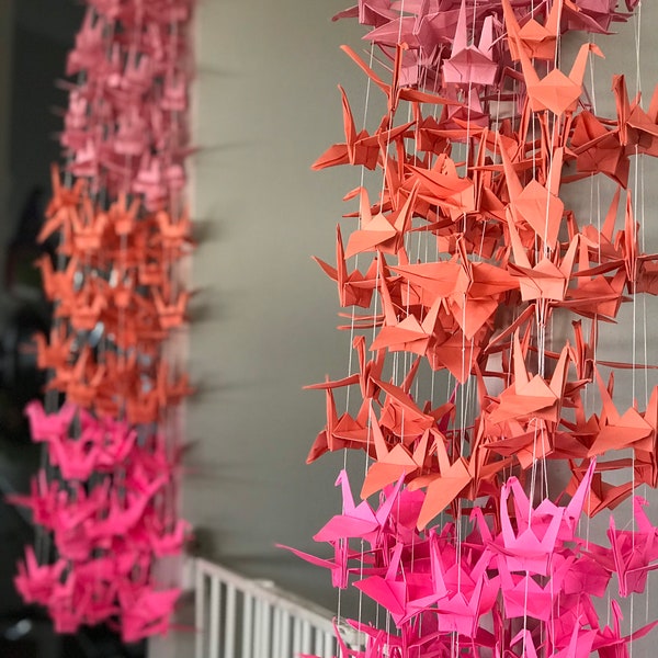 1000 Origami Cranes - Etsy