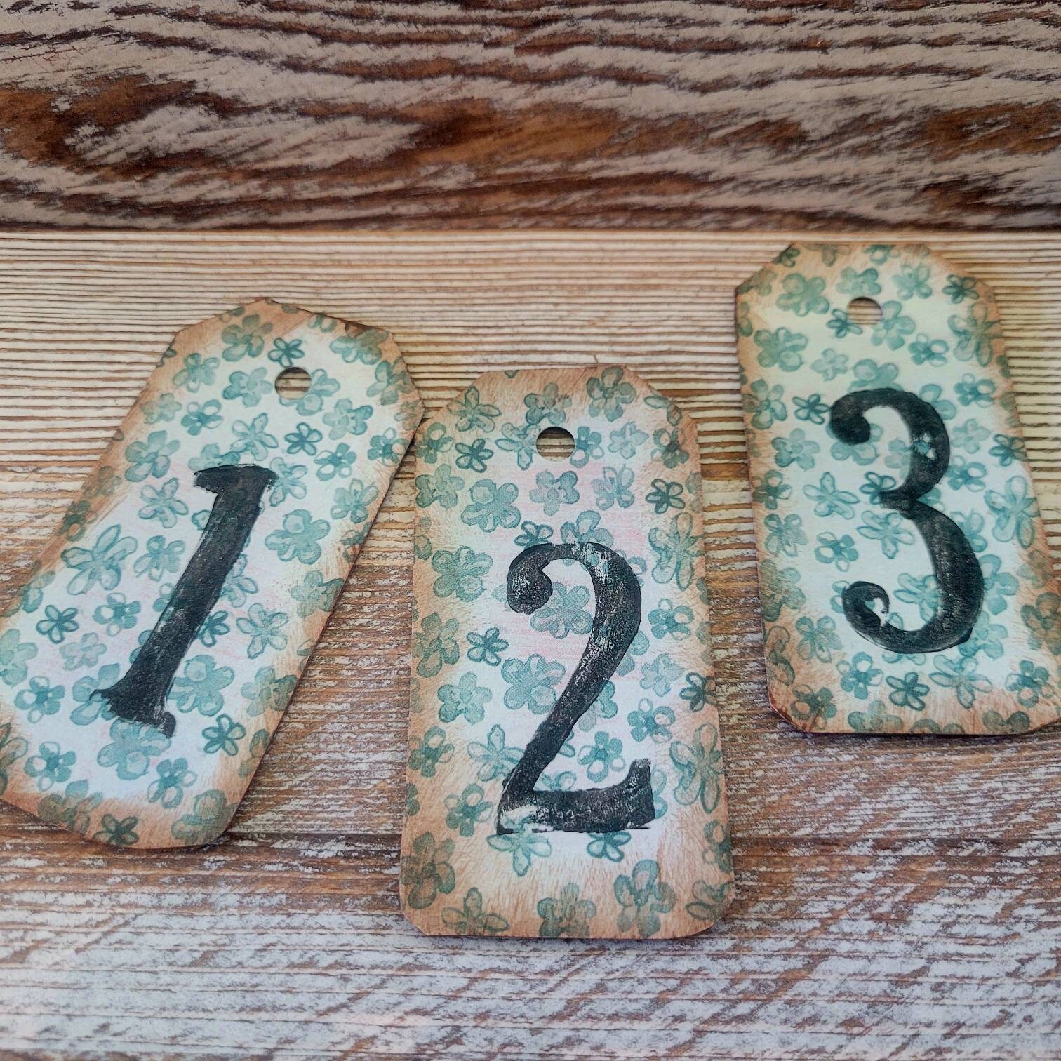 Table Numbers, Rustic Wedding Reception Decor, Farmhouse Centerpieces ...