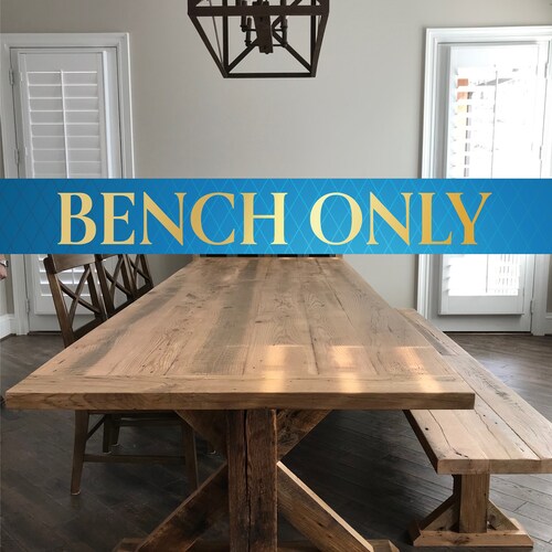 Extra Large Farmhouse Table Long Farm Table Custom Wood | Etsy UK