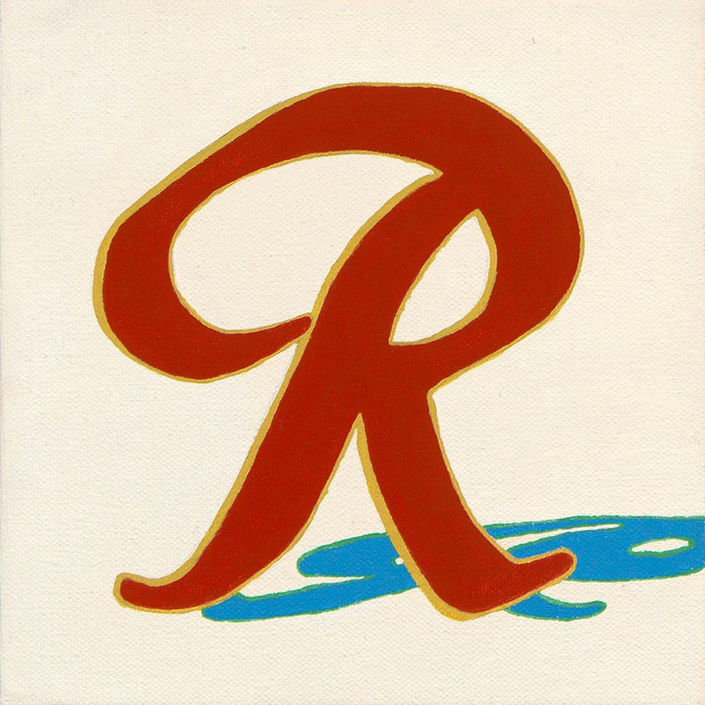 Rainier R Giclee Print - Etsy
