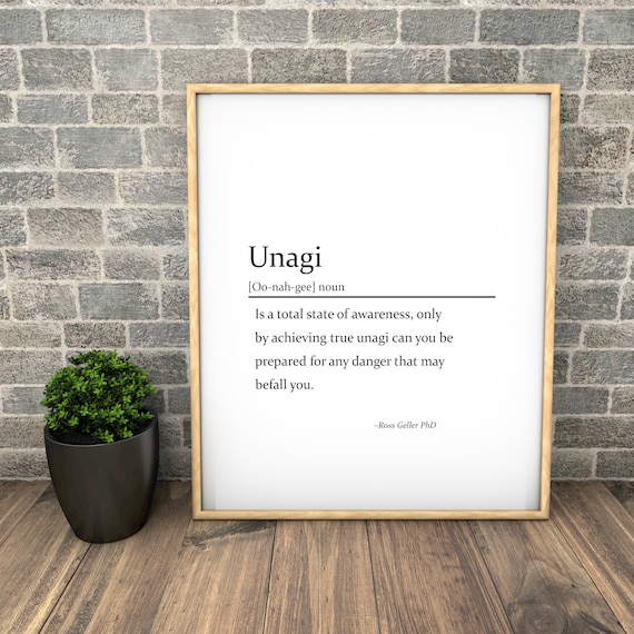 Unagi Friends Quote