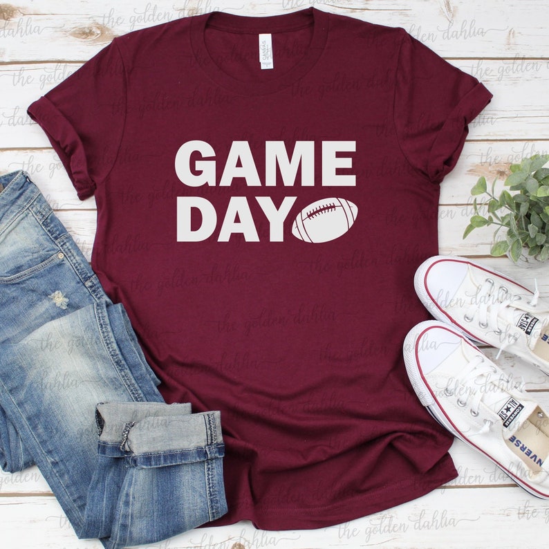 SVG Football Game Day Cut File Silhouette Cameo Cricut Digital Download ...
