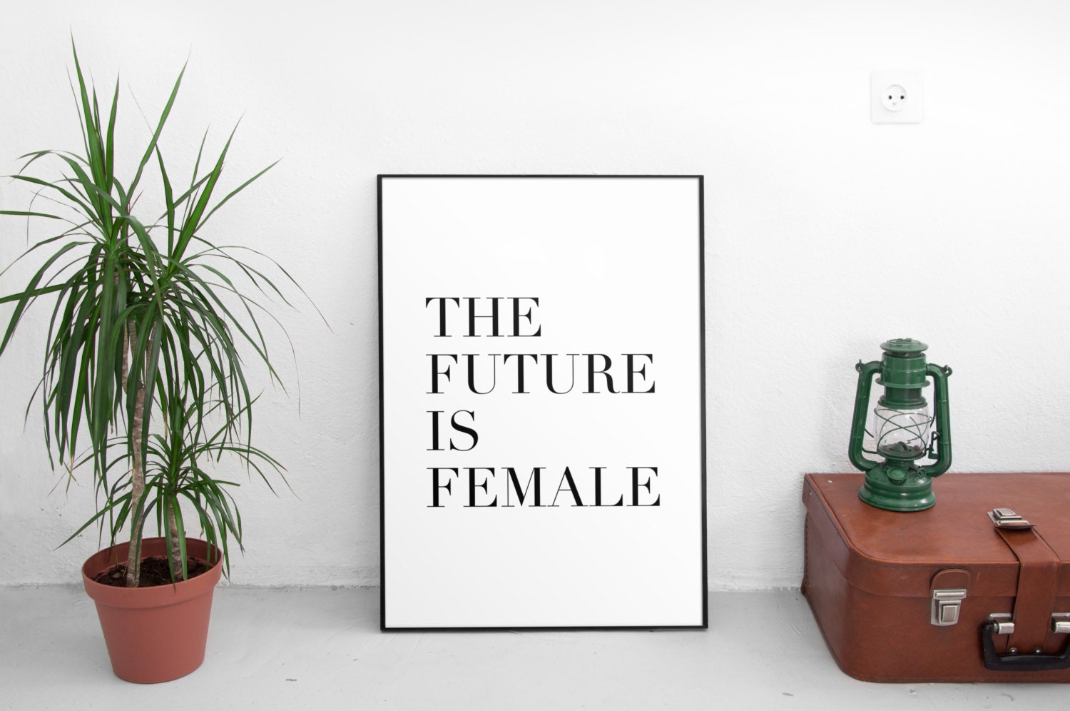 The Future is Female, Printable Quotes, Feminist Printable Wall Art ...