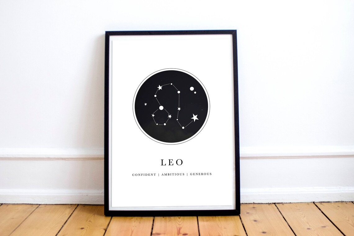 Zodiac Gift Leo,leo Gift for Women,leo Gift for Men,horoscope Gifts Leo ...