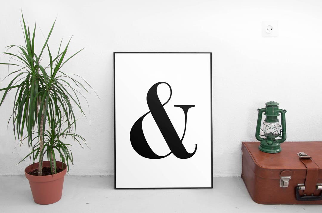 Printable Art Typography Black and White Art Typography - Etsy