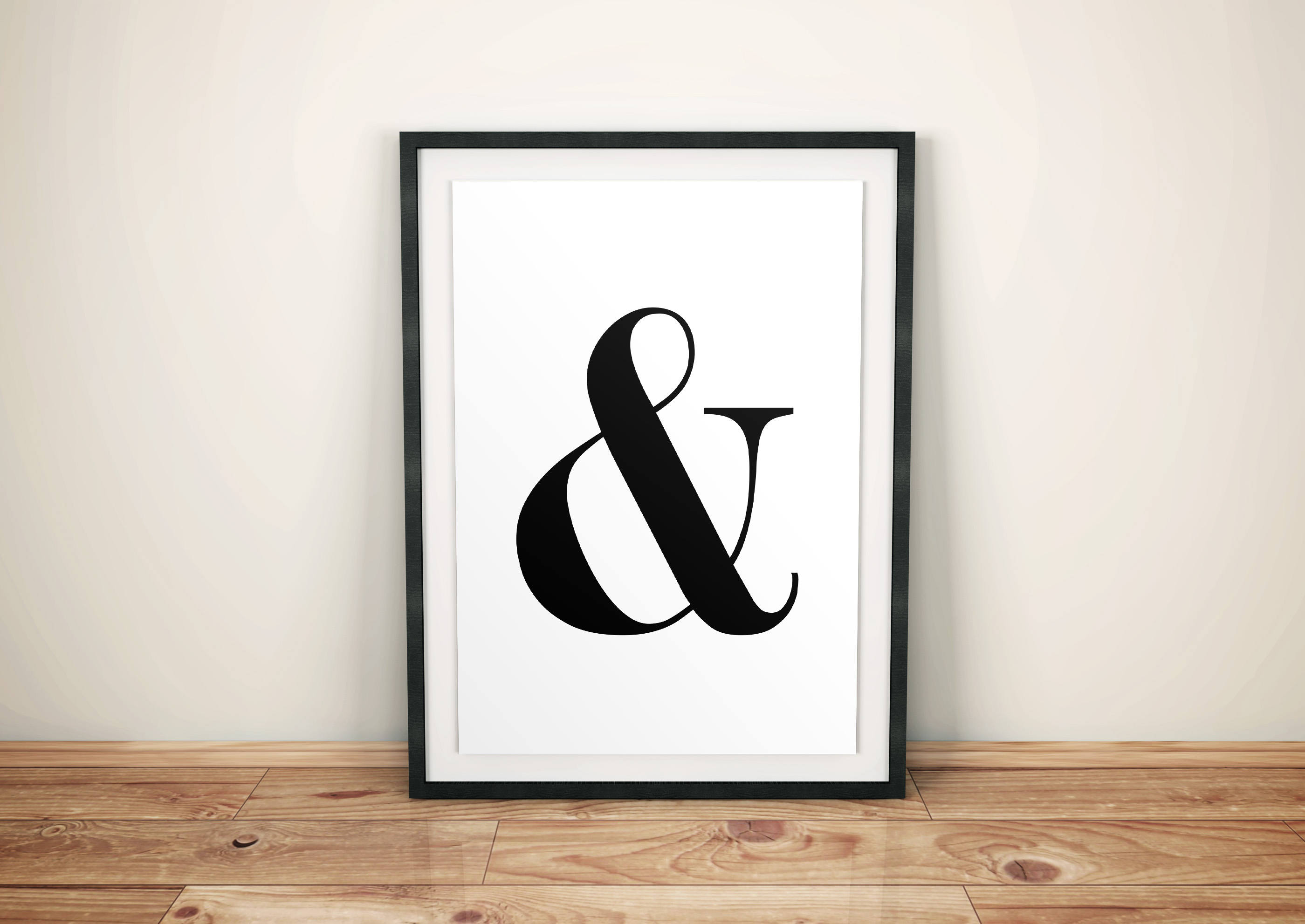 Printable Art Typography Black And White Art Typography | Etsy