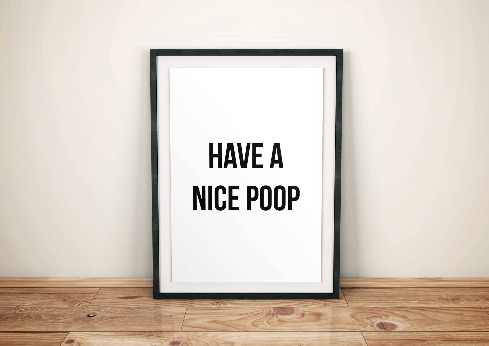 Have A Nice Poop Printable Art Bathroom Wall Art Bathroom | Etsy