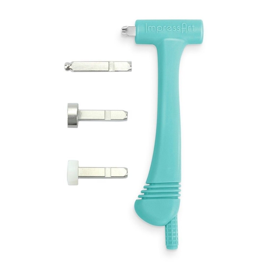 Texturizing Metal Hammer, Hand Stamping Tool, Impressart Hammer, Ball ...