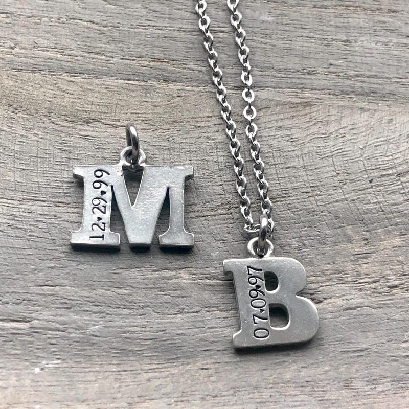 Pewter Letters - Etsy