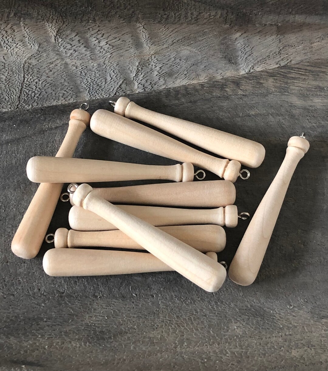 Wooden Baseball Bat Charm, Baseball Pendant, Baseball Charms, Softball ...