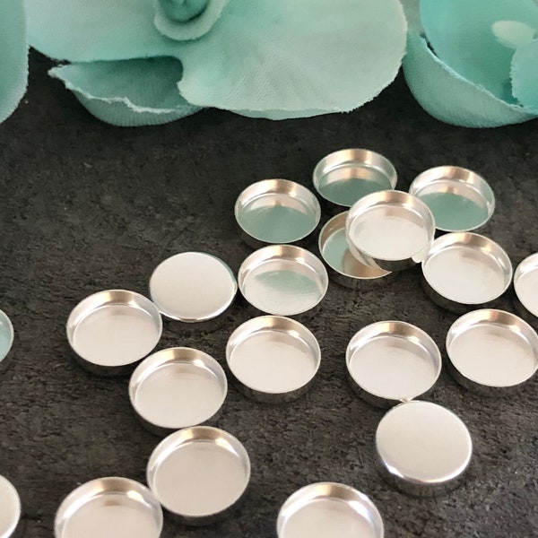 9mm Bezel Cups - Etsy