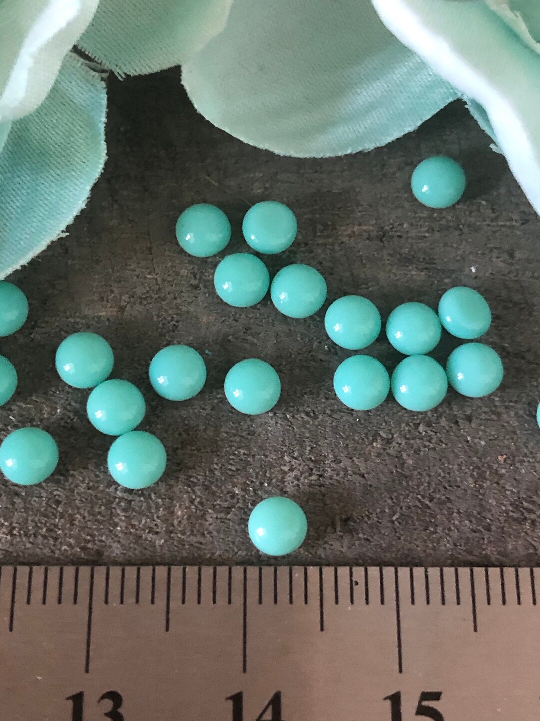 4mm Turquoise Glass Stones, Western Jewelry DIY, Turquoise Glass Stones ...