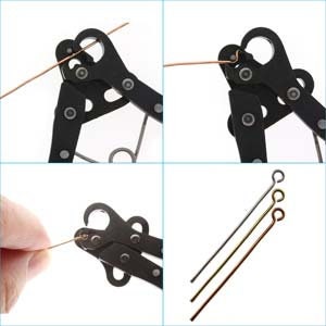 Beadsmith One Step Looper, 1.5mm Looper, Jewelry DIY Tools, Eye Pin ...