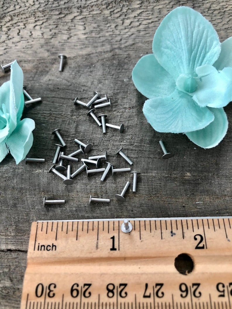 Rivets Aluminum Rivet Cold Connection Jewelry Making Bezel - Etsy