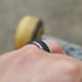 Steel Skateboard Ring Metal Ring Made From Skateboard Grip Tape and ...