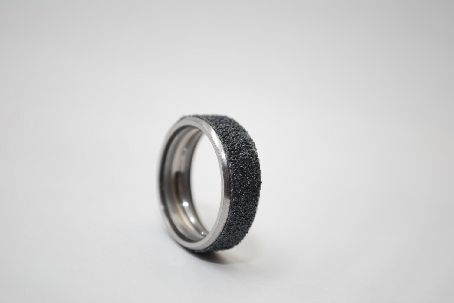 Steel Skateboard Ring Metal Ring Made From Skateboard Grip - Etsy