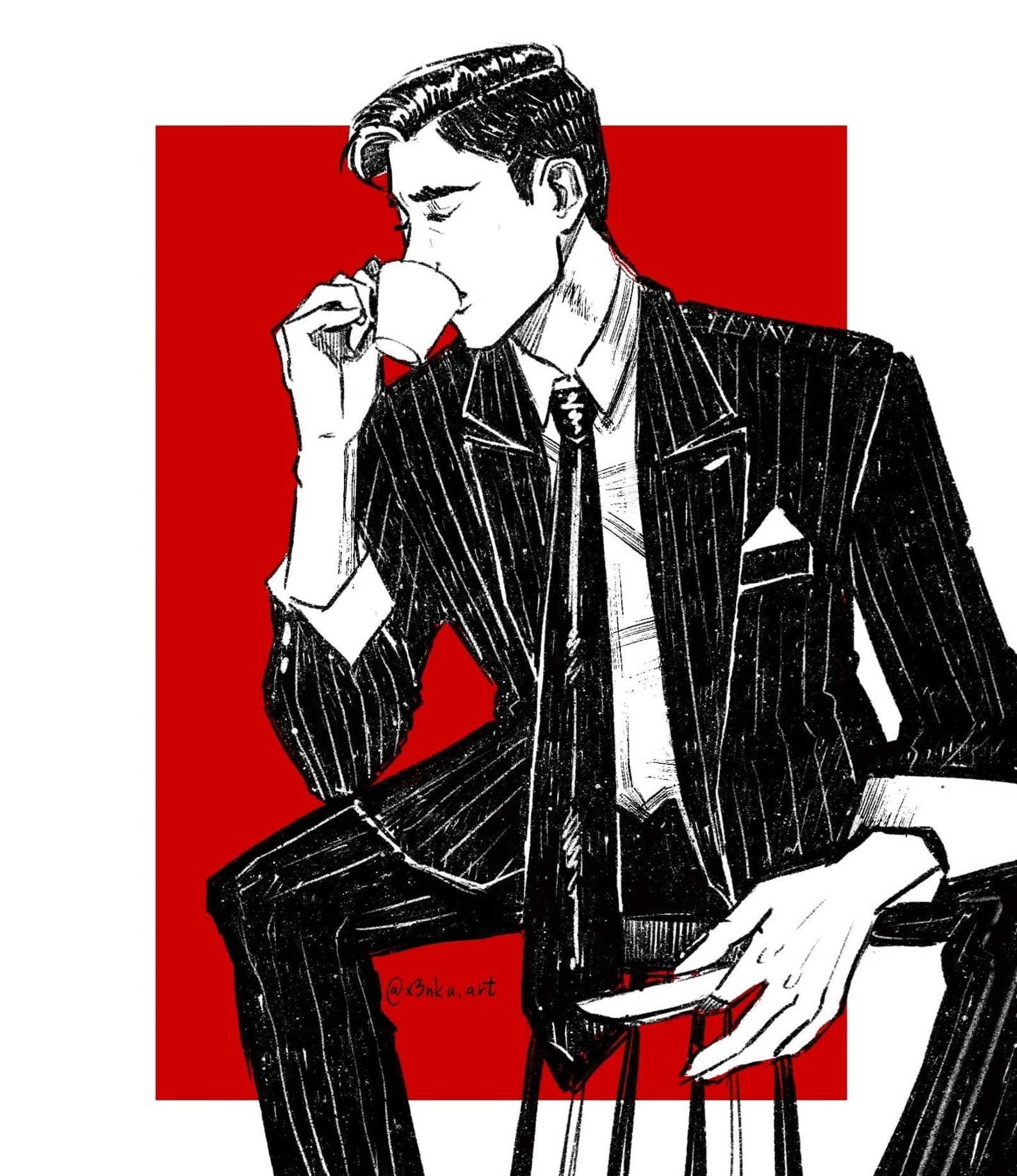 Ink Character Commission (dnd, Fanart, Original) - Etsy