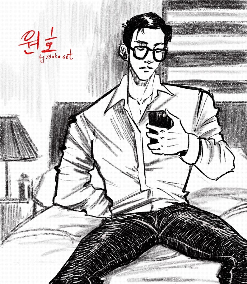 Ink Character Commission (dnd, Fanart, Original) - Etsy