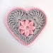 Crochet Pattern. Part 1 Heart in Bloom Motif. Instant - Etsy
