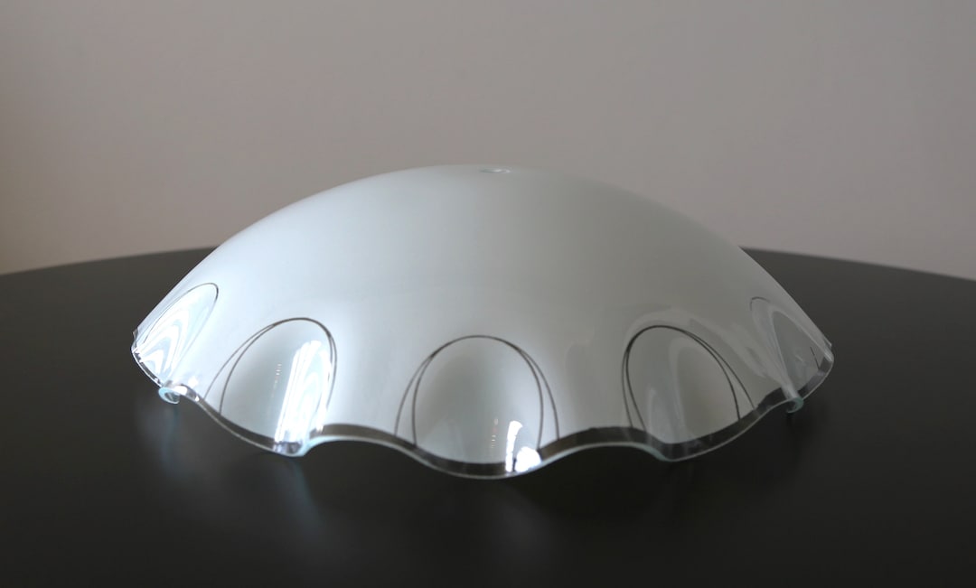 Large Mid Century Ceiling Fixture With Original Hardware 50s 60s ...