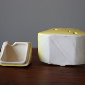 Vintage Cheesy Condiment Jar With Lid Deforest of California Cheezy Mid ...