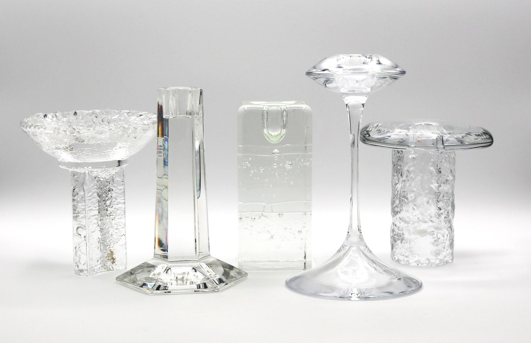 Single Candlesticks by Famous Designers - Timo Sarpaneva, Kjell Engman ...
