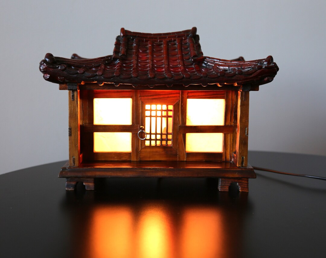 Traditional Korean Giwa Pagoda Tiled Roof House Large - Etsy