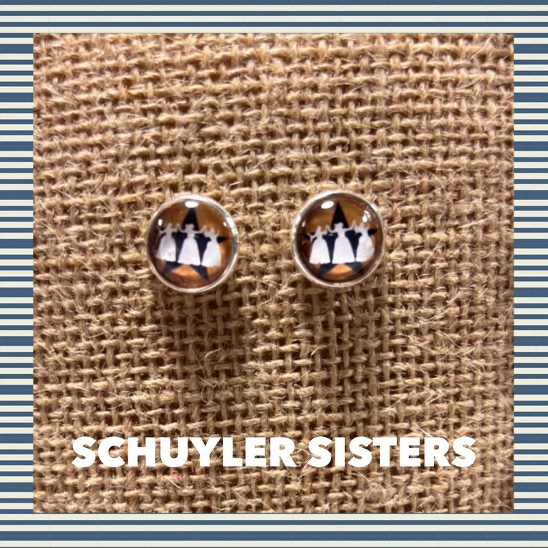 Hamilton-inspired Earrings NEW Custom Design - Etsy