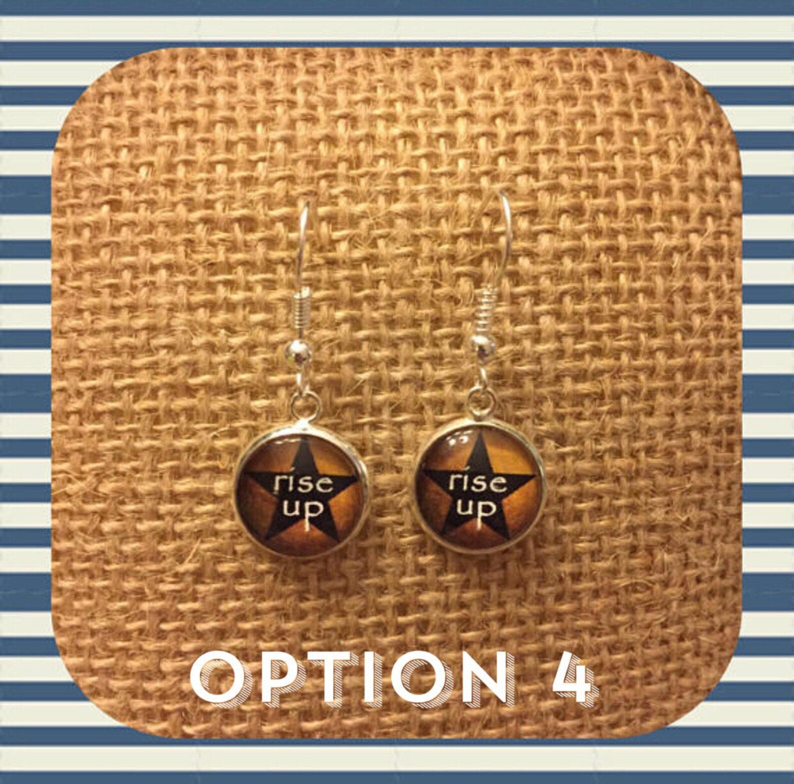 Hamilton-inspired Earrings Custom Design | Etsy