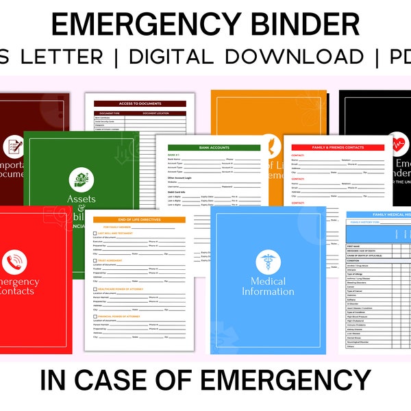 In Case of Emergency - Etsy