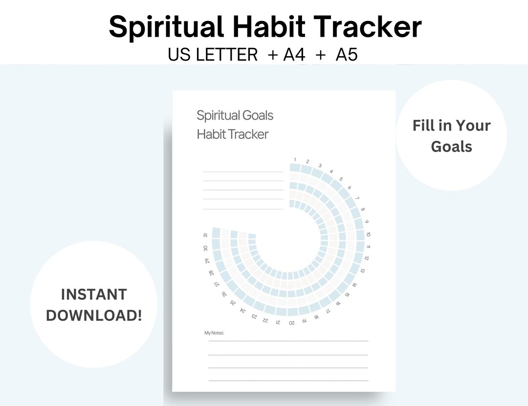 JW Spiritual Habit Tracker - Etsy