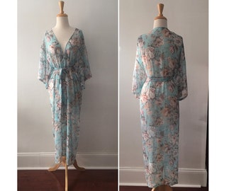 Sheer Robe - Etsy