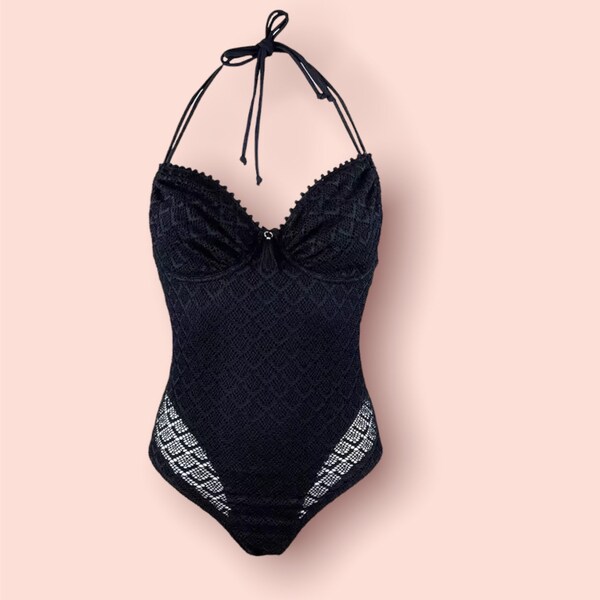 Lace Swimsuit - Etsy