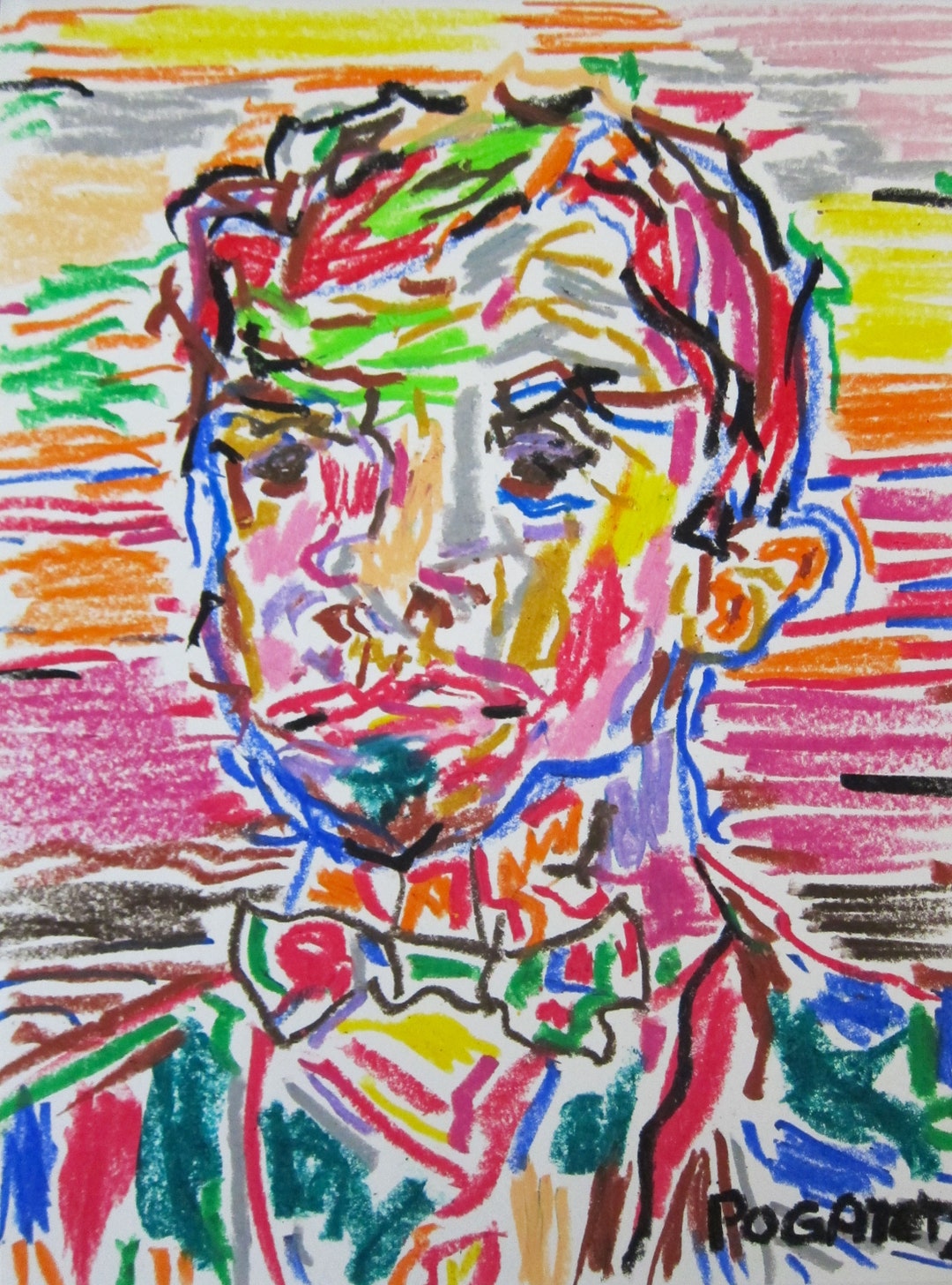 Frederick Douglass Patterson: Original Oil Pastel on Paper - Etsy