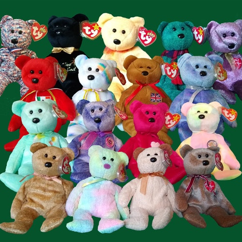 Ty Beanie Babies Choice of American Bears - Etsy
