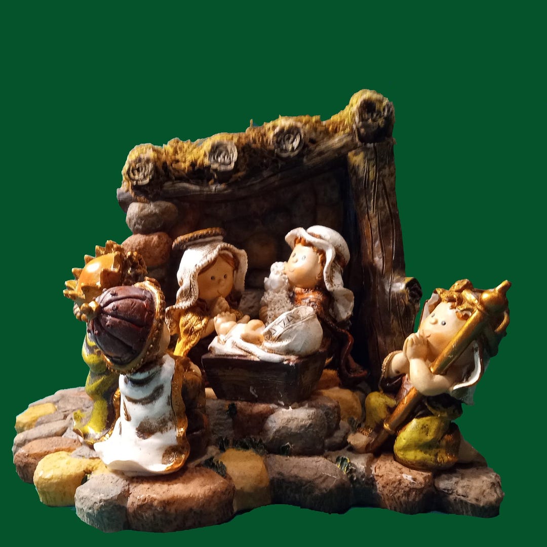One Piece Nativity Figure Perfect for Children - Etsy