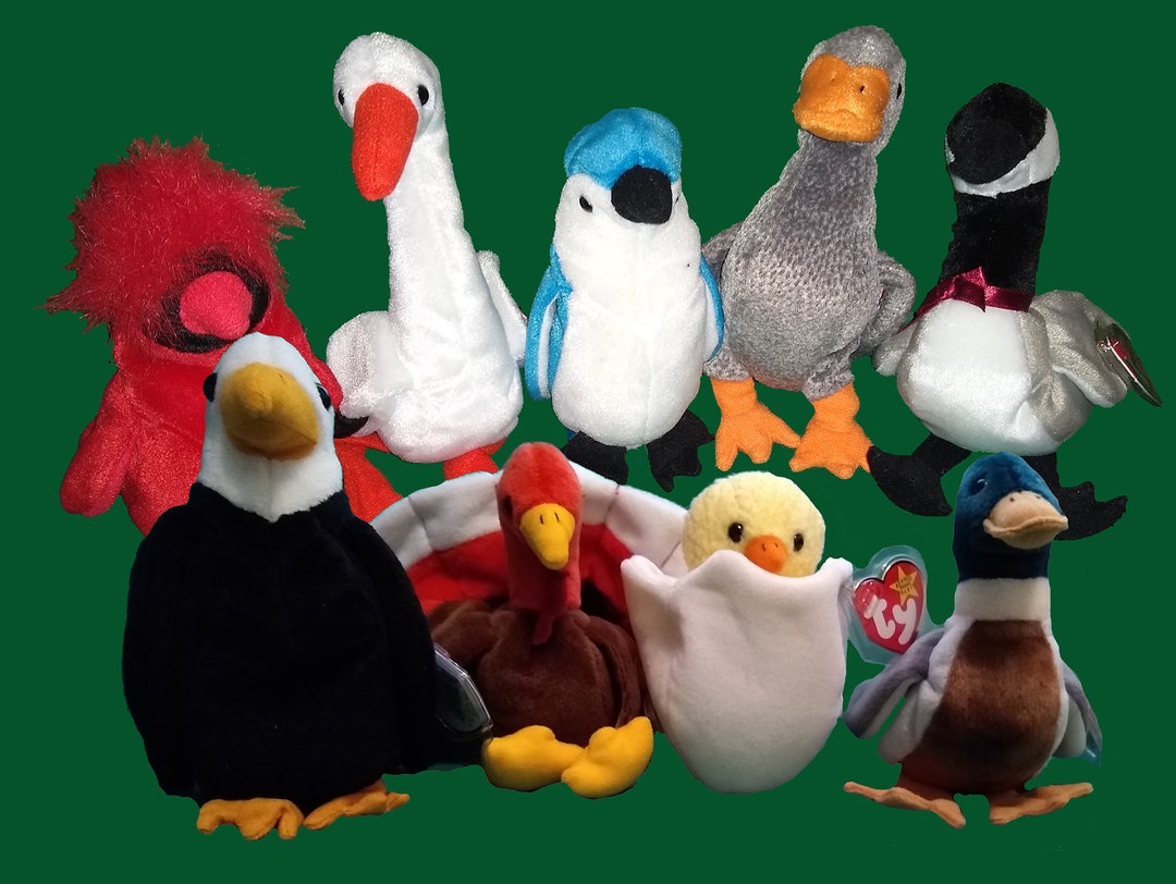 Your Choice of Ty Bird Beanie Babies Group 2 - Etsy