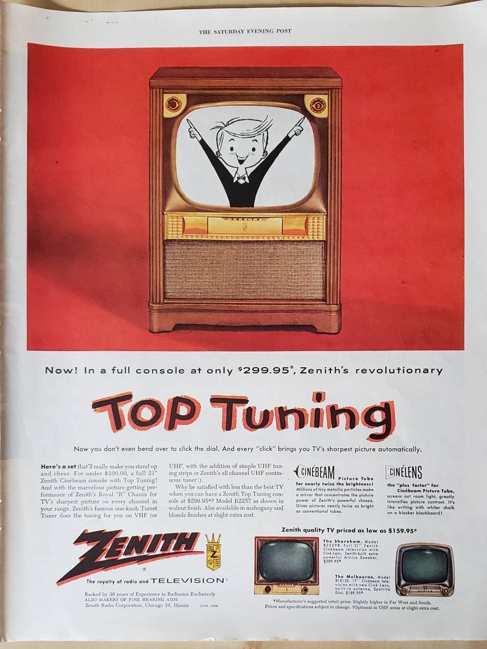 Vintage Zenith Tv for sale | Only 3 left at -70%