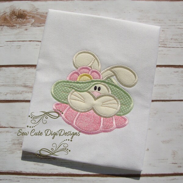 Bunny Applique - Etsy
