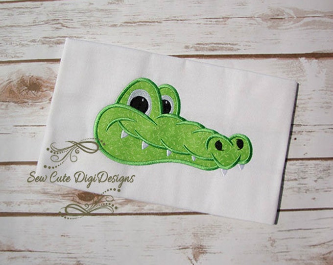 Applique Alligator Design - Etsy