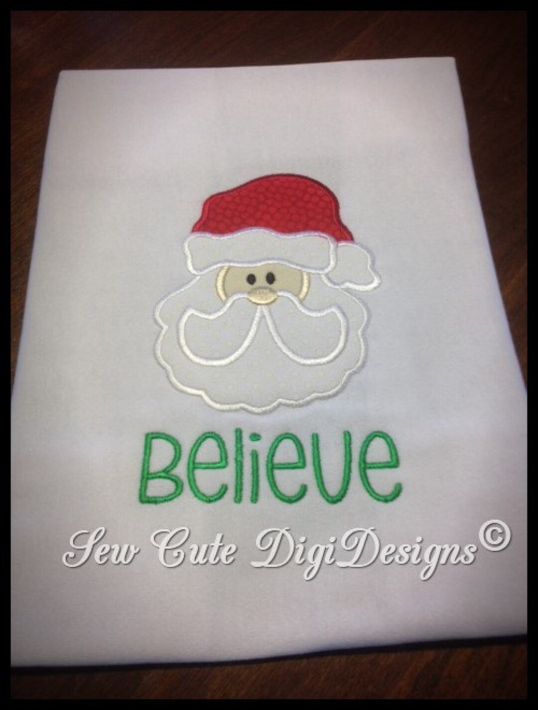 Christmas Santa Claus Applique Holiday Package Instant Download - Etsy