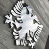 3D Wood Kalma Shahada Wall Art Classic - Etsy
