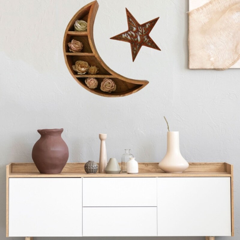 Crescent Moon Shelf - Etsy