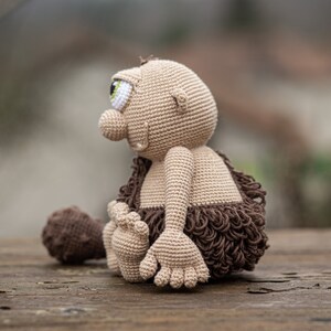 PDF PATTERN : Axog, the Cyclops Amigurumi With His Club - Crochet Tutorial - Etsy