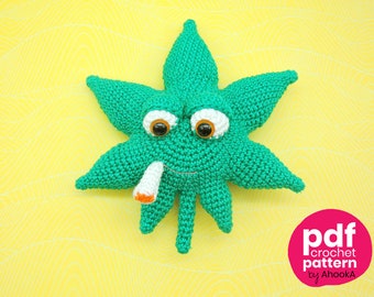 Crochet Weed Leaf | Etsy