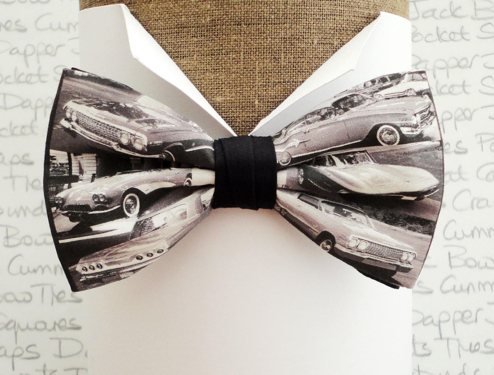 Bow Ties for Men, Bow Ties, Chevrolet Print Bow Tie, Chevy Bow Tie ...