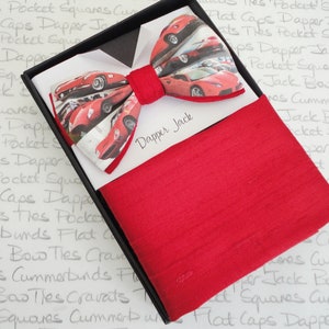 Ferrari Bow Tie, Bow Ties for Men, Ferrari Owner Bow Tie - Etsy