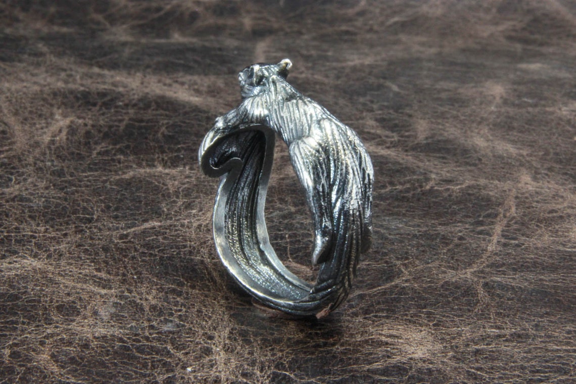 Squirrel Ring - Etsy