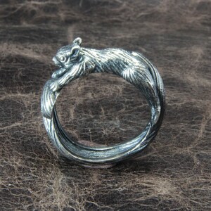 Squirrel Ring - Etsy